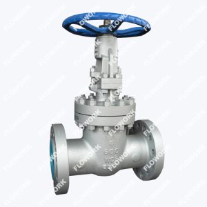 What is a wedge gate valve?